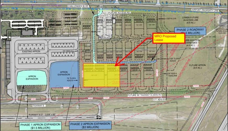 New PGD tenant building hangar to repair commercial jets | Aerospace ...