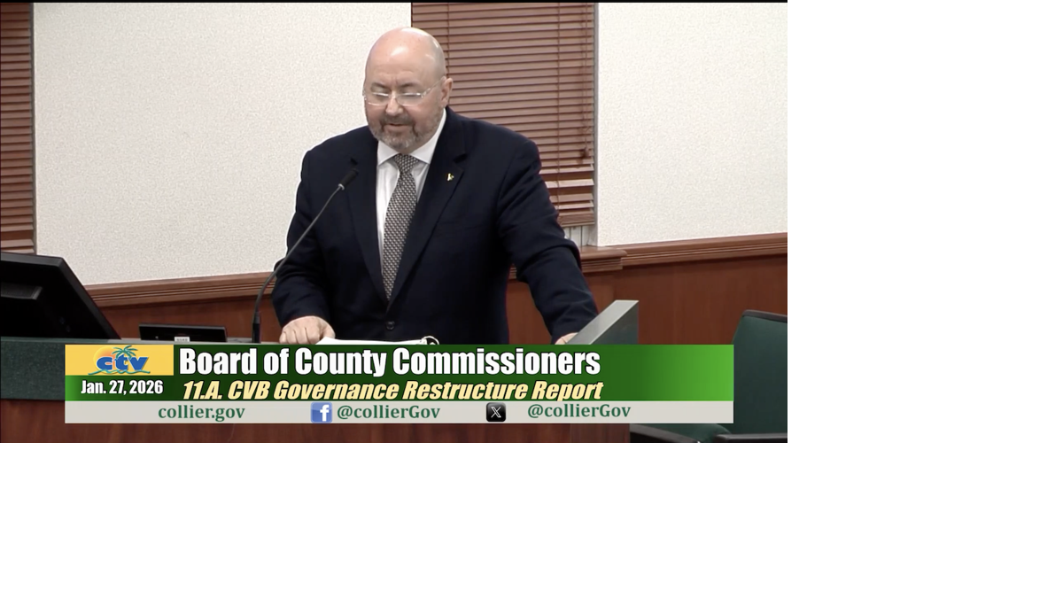 Collier tourism bureau conversion progresses slowly | Tourism ...