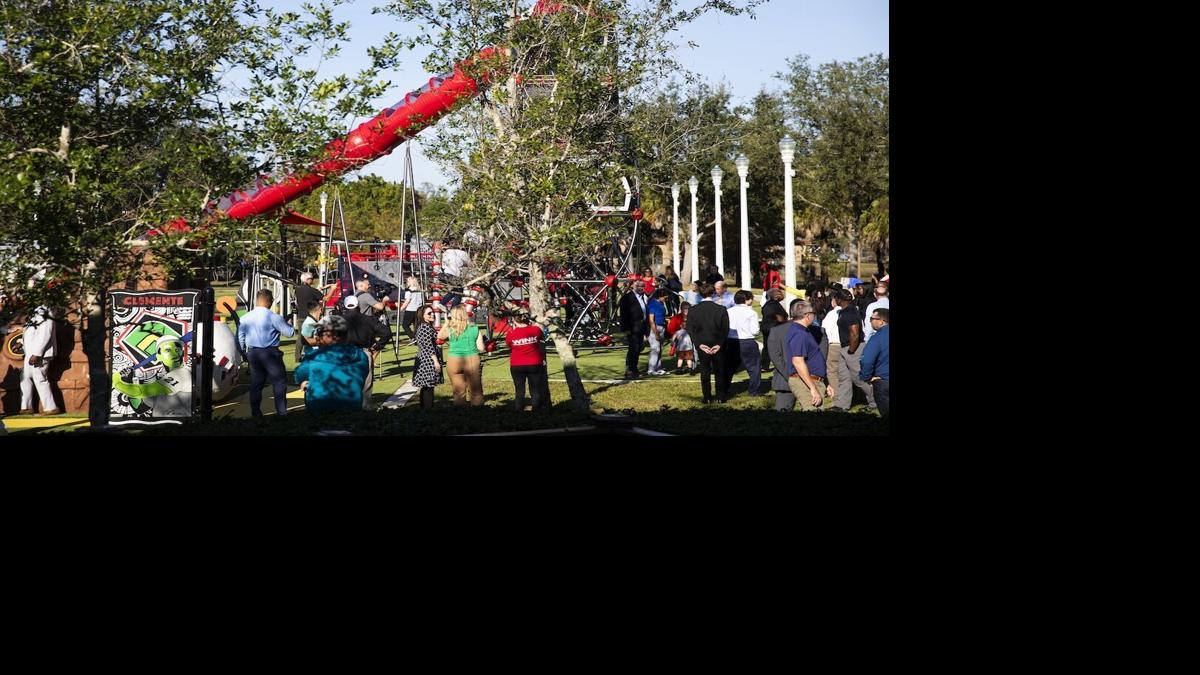Discover Roberto Clemente Park's brand new playground | Lee County ...