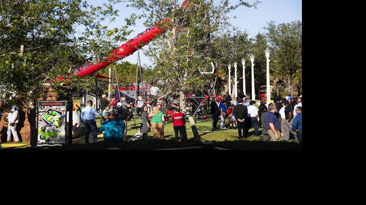 Discover Roberto Clemente Park's brand new playground | Lee County ...