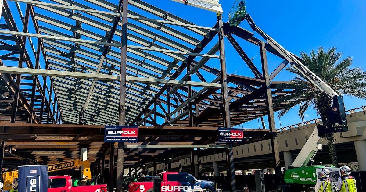 RSW terminal expansion hits steel-topping milestone | GB Daily ...