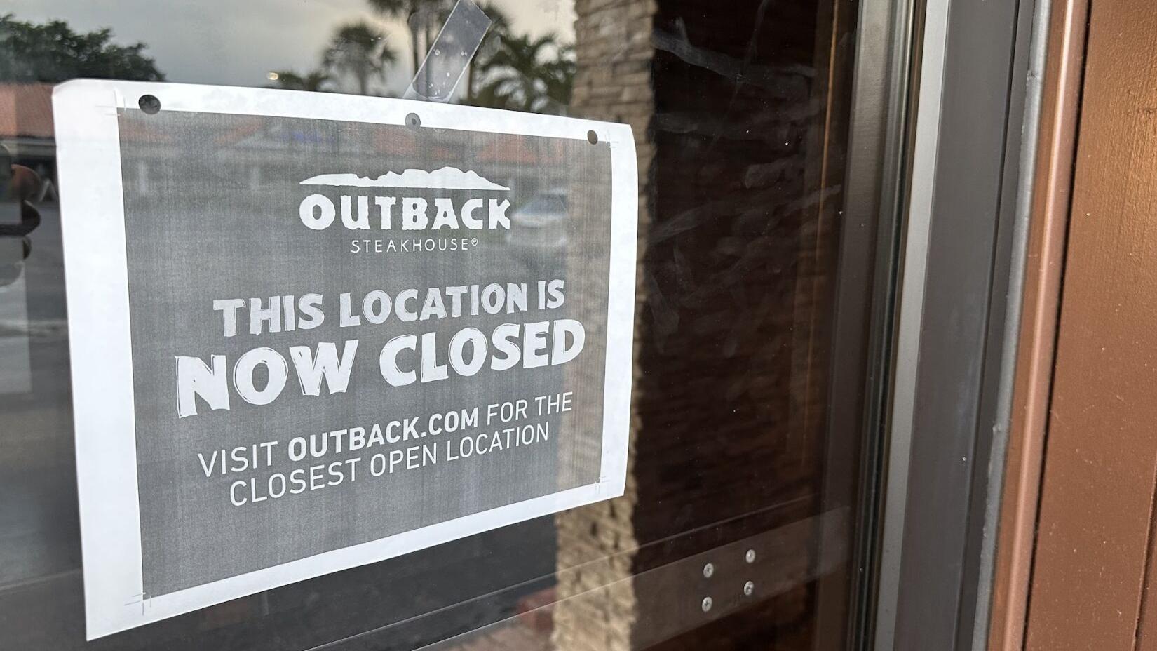Outback Steakhouse in Naples Shuts Doors After 30+ Years | Hospitality ...