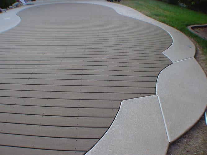 Rosie on the House: Repurpose unused pool with composite deck | Get Out ...