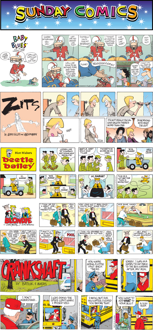 Sunday Comics 11/9/14 | Cartoons | gvnews.com