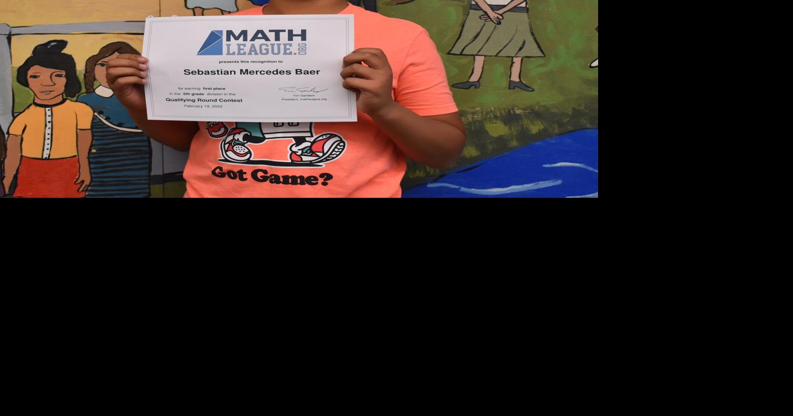 Continental student excels in Math League | Local News Stories | gvnews.com