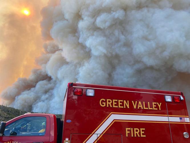 GVFD in the midst of the Bighorn Fire | | gvnews.com
