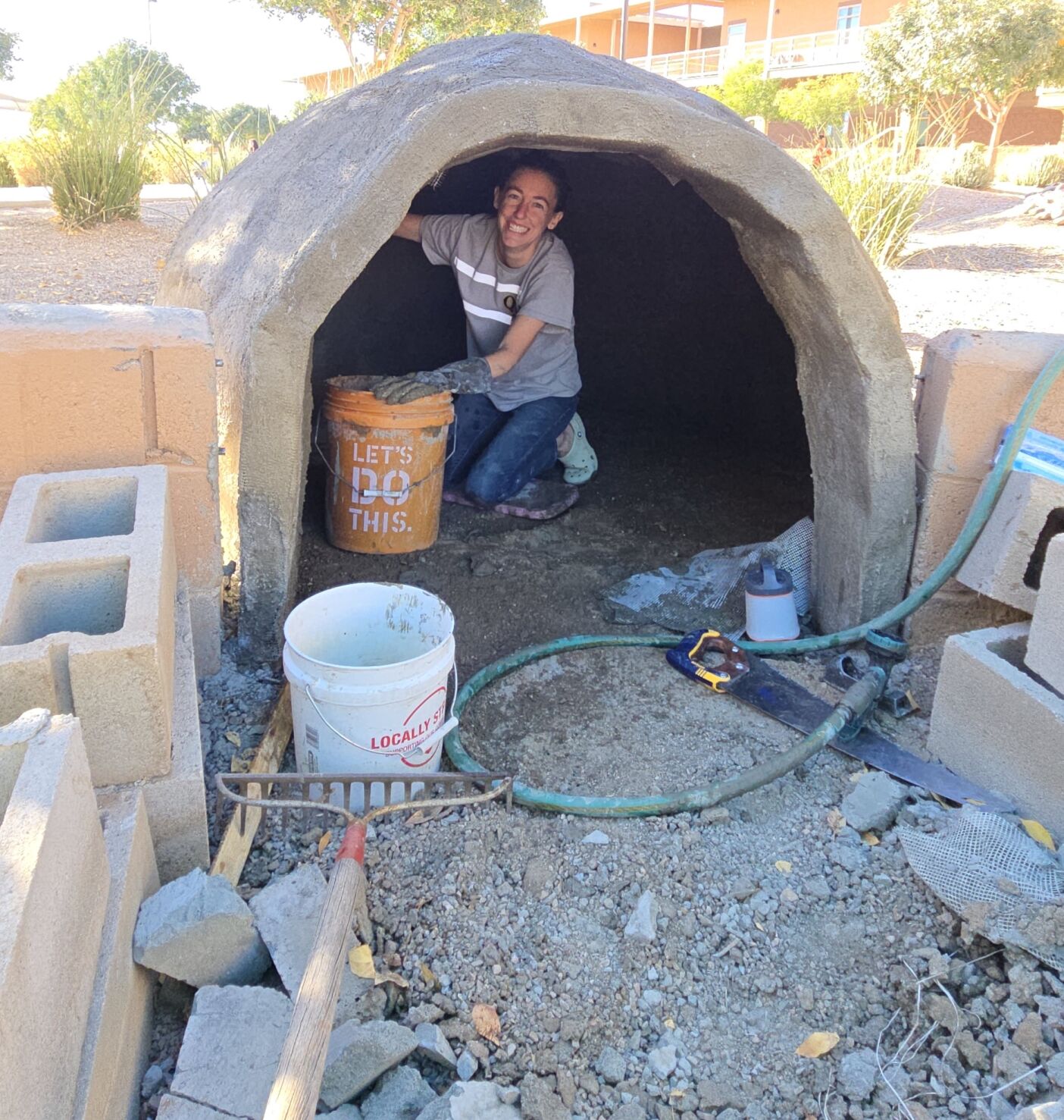 Volunteers come through with new shelter for Wrightson Ridge tortoises ...
