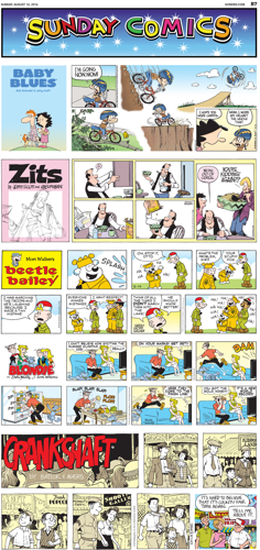 August 14, 2016: Sunday Comics, Part 1 | Cartoons | gvnews.com