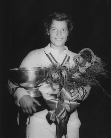 Playing at Wimbledon: GV woman spent summer of 1961 on European circuit ...