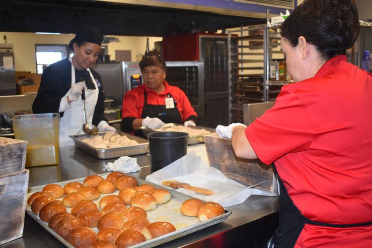 middle school cafeteria worker