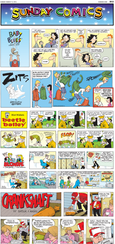 March 13, 2016: Sunday Comics, Part 1 | Cartoons | gvnews.com