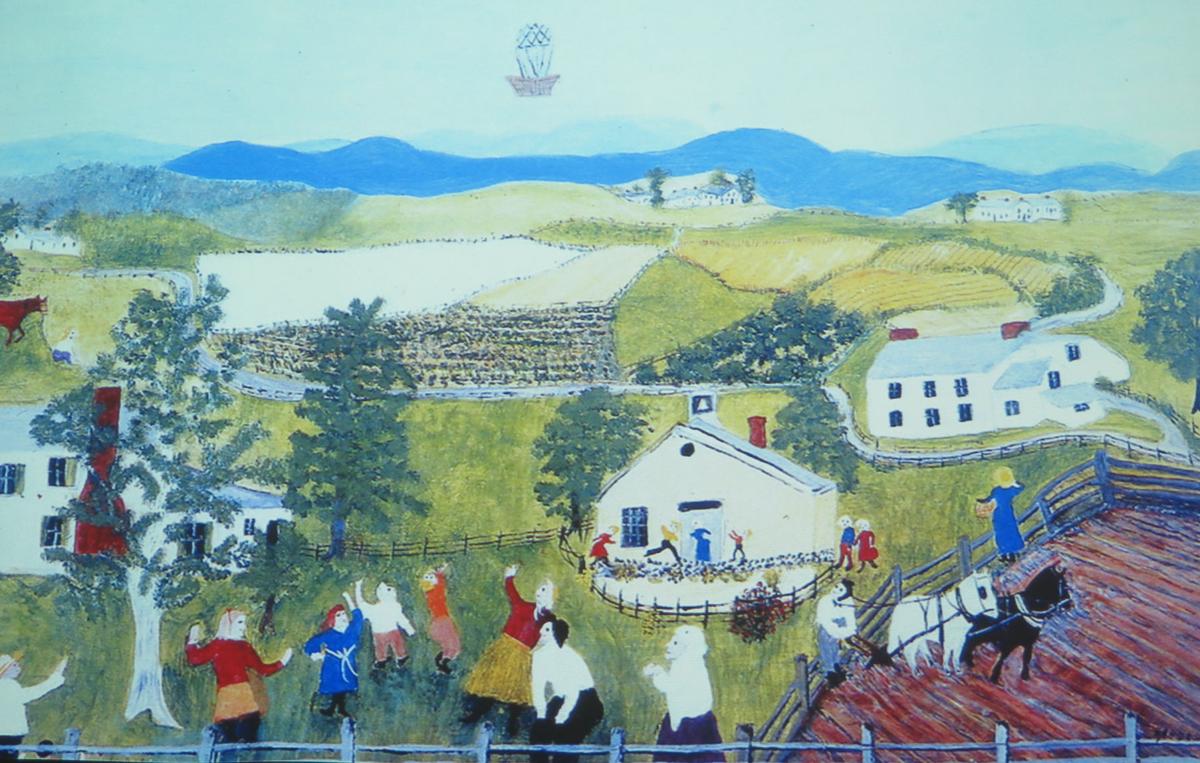 Grandma Moses: painter's enduring success with simple rural scenes ...