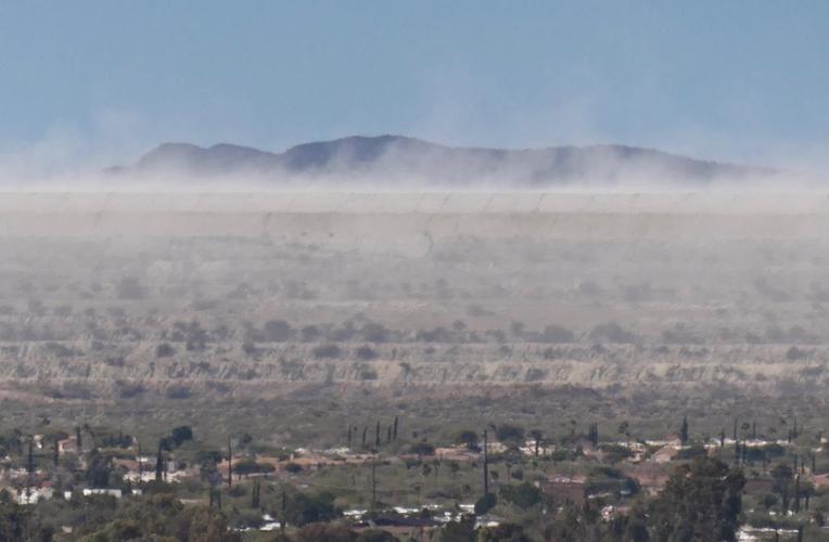 PDEQ inspector at Sierrita Mine after mine dust blows | Local News ...