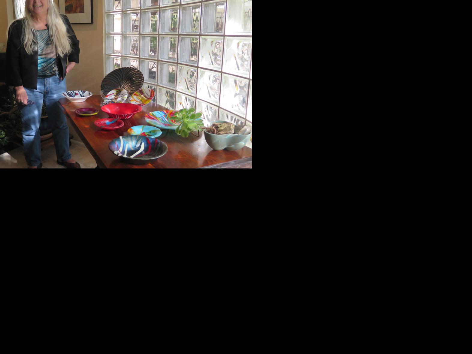 HER WIDE ARRAY OF ART: Glassmaker, painter & more! | Get Out | gvnews.com