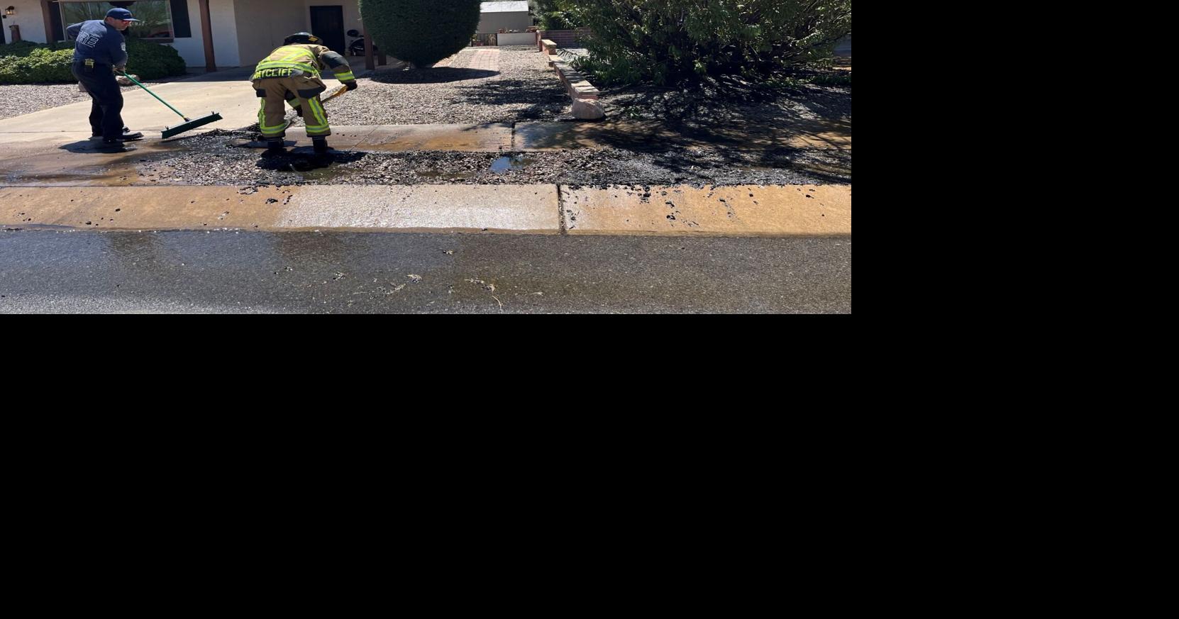 Tree catches fire in Green Valley neighborhood | Local News Stories ...