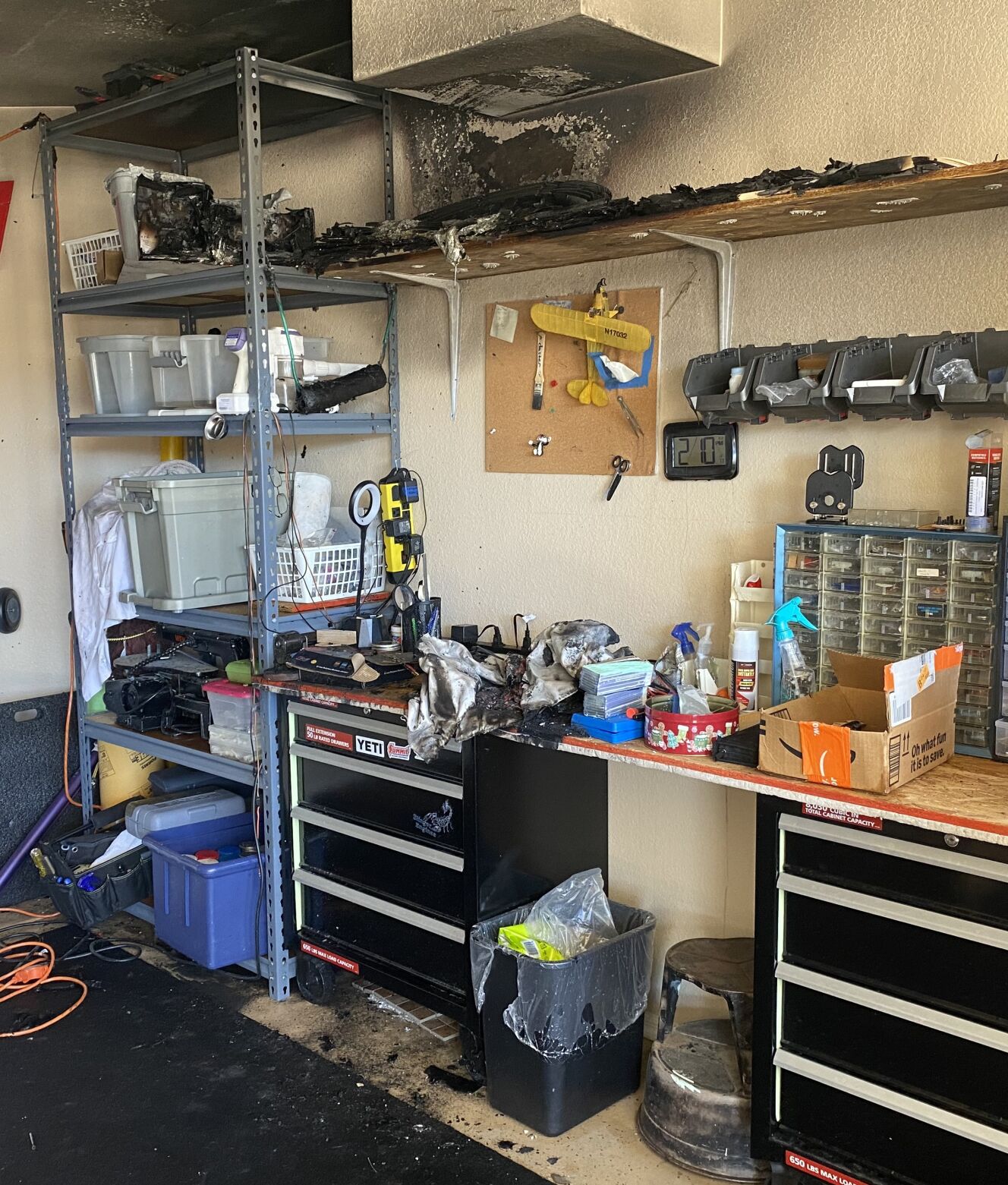 Home workbench fire brings safety reminder | Local News | gvnews.com