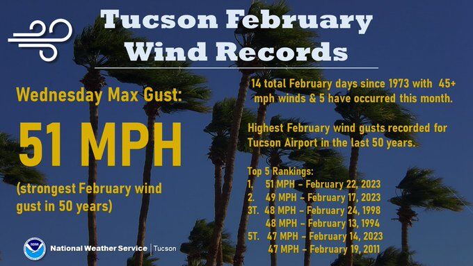 GV, Sahuarita mostly spared after strongest wind event in a decade ...