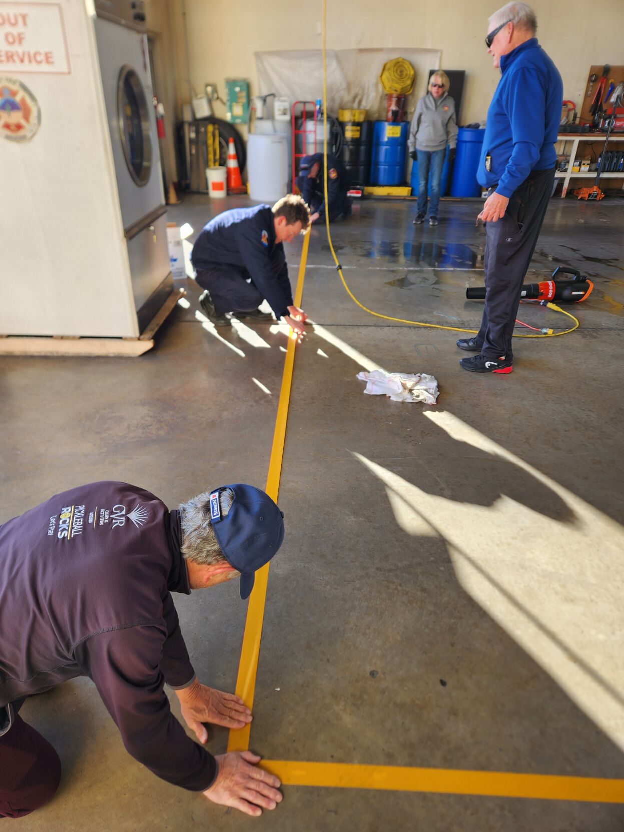 Pickleball comes to GV fire stations | Local News Stories | gvnews.com