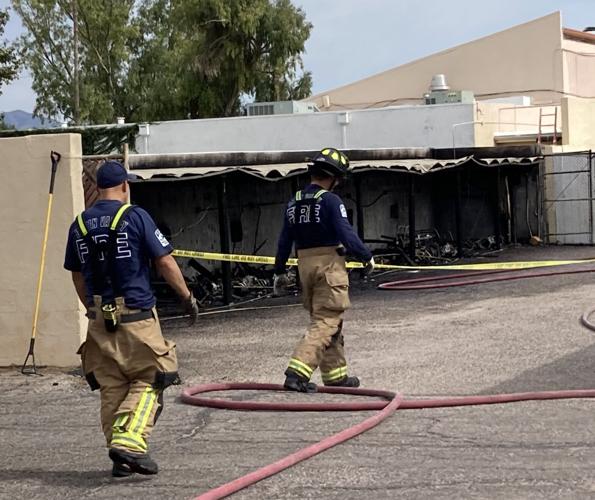 Fire destroys 12 golf carts in Green Valley | Local News Stories ...