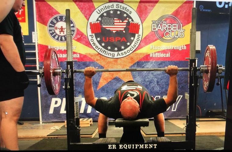 Michael at Tucson Strength Classic | | gvnews.com