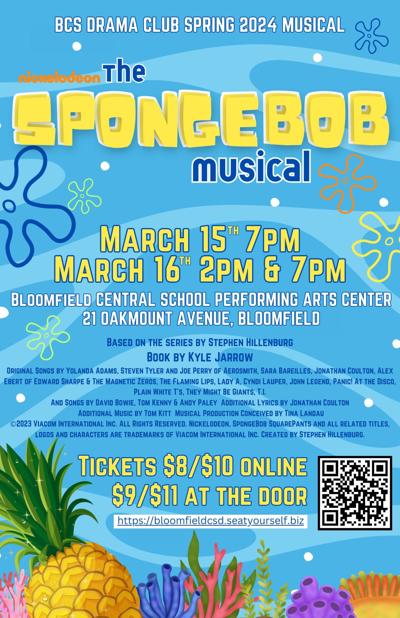BCS Drama Club presents The SPONGEBOB Musical | Hometown Events ...