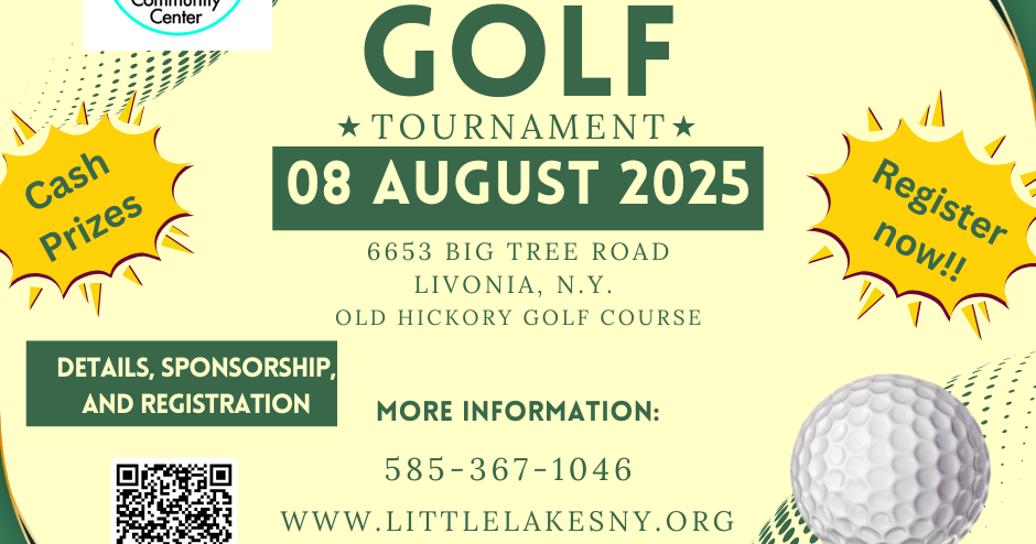Annual Little Lakes Community Center Golf Tournament | Hometown Events ...