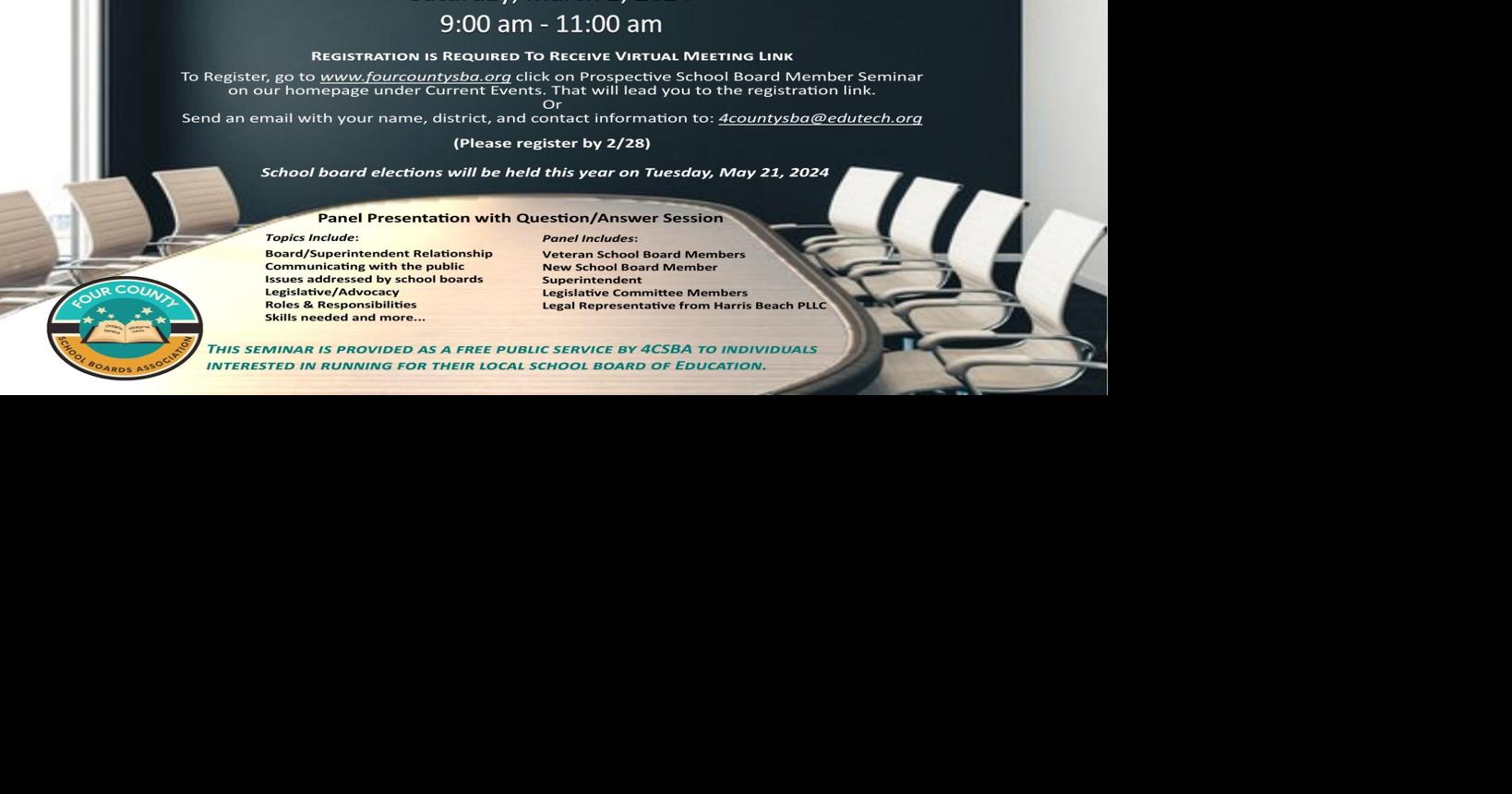 2024 Prospective School Board Member flyer | | gvpennysaver.com