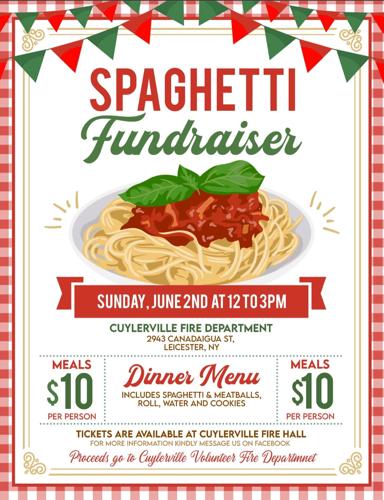Spaghetti Fundraiser | Benefits, Lunches & Dinners | gvpennysaver.com