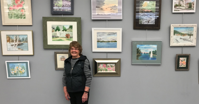 Webster Public Library Art Gallery Display | | gvpennysaver.com