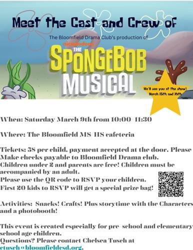 Meet the Characters of SpongeBob! | Hometown Events | gvpennysaver.com