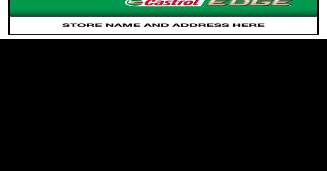Castrol Motor Oil "Furious Tickets" Consumer Promotion | | gvpennysaver.com