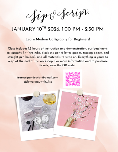 Modern Calligraphy for Beginners | Hometown Events | gvpennysaver.com