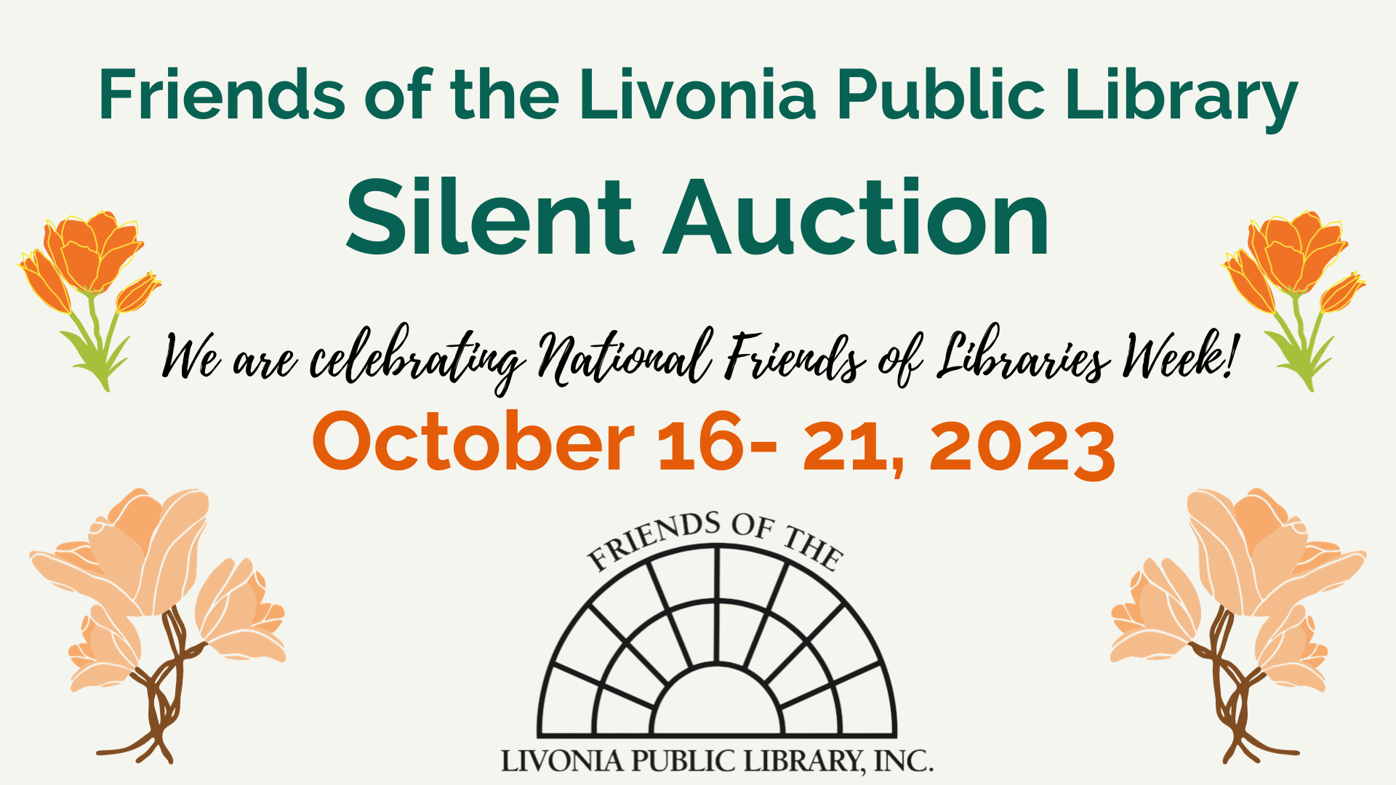 Friends of the Livonia Public Library Silent Auction/Raffle | Hometown ...