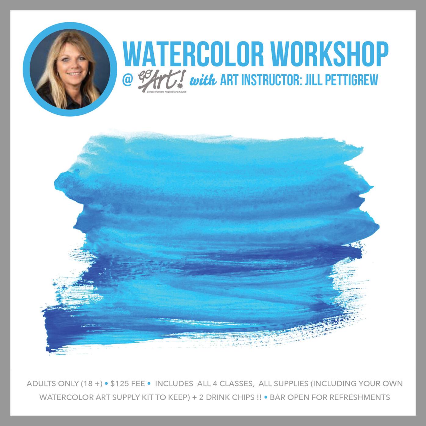Watercolor Workshop 102 with Jill Pettigrew | Featured | gvpennysaver.com