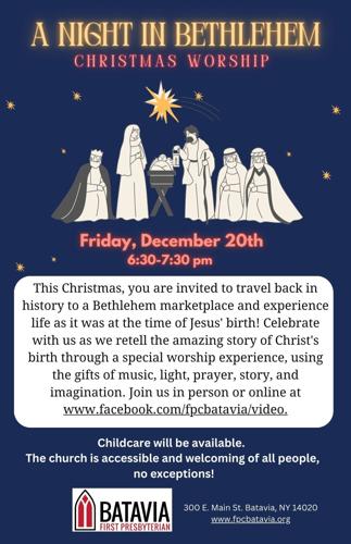 A Night in Bethlehem | Hometown Events | gvpennysaver.com