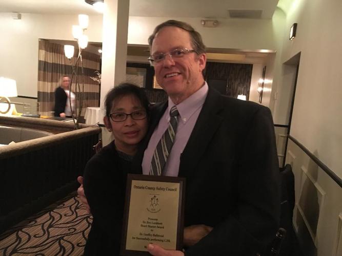 Lion Dr. Geoff Hallstead was awarded the Ontario County Safety Council ...