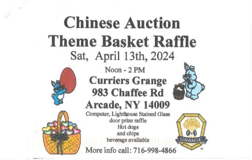 Chinese Auction - Theme Basket Raffle! | | gvpennysaver.com