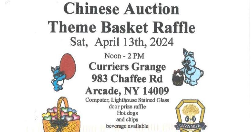 Chinese Auction - Theme Basket Raffle! | | gvpennysaver.com