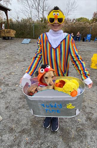 Abby and Ollie as Bert and Ernie | | gvpennysaver.com