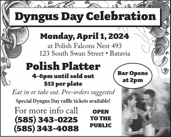 Dyngus Day Celebration at Polish Falcons Nest 493 in Batavia ...