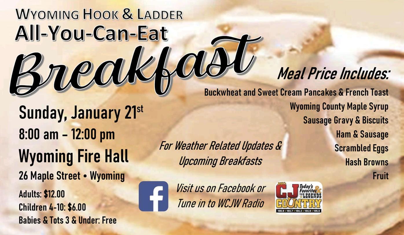Wyoming Hook & Ladder Co. All-You-Can-Eat Breakfast | Benefits, Lunches ...
