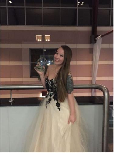 Haley Shuman, Hegedorn's Bakery Manager, won the People’s Choice Award ...