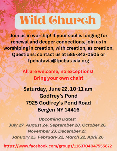 Wild Church | Hometown Events | gvpennysaver.com