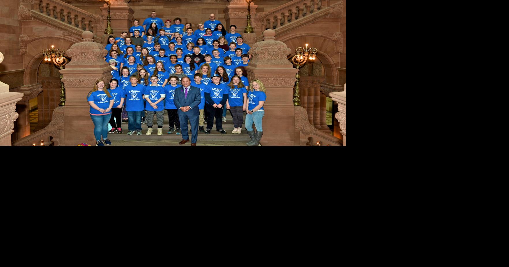ASSEMBLYMAN STEVE HAWLEY: KENDALL STUDENTS VISIT ALBANY, GIVEN ...