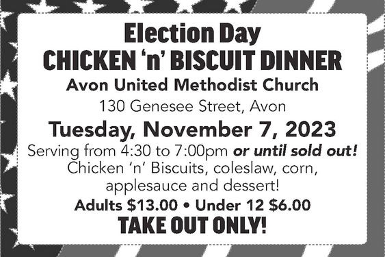 Election Day Chicken 'n' Biscuit Dinner! | Hometown Events ...