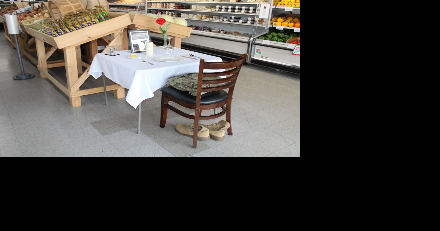 Honoring Heroes: Inferrera’s Market's Fallen Soldiers Table | Local ...