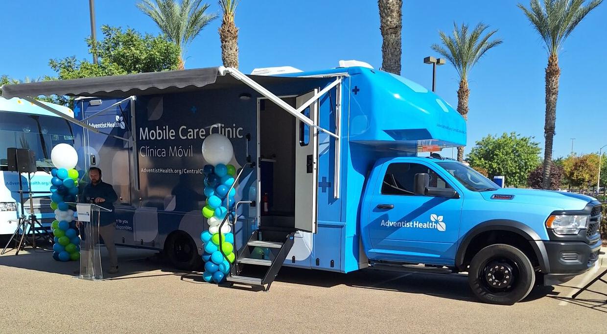 Adventist Health unveils newest mobile clinic | Local News ...