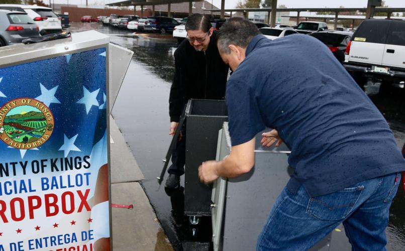 Photos: Collecting the ballots in Hanford | Local News ...