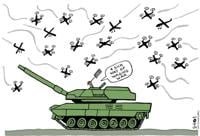 Editorial Cartoon: Tank vs. modern day | Opinion | hanfordsentinel.com