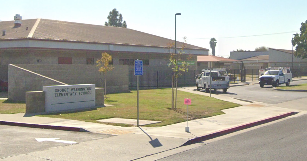 Washington Elementary School ceiling collapses, falling on two students ...